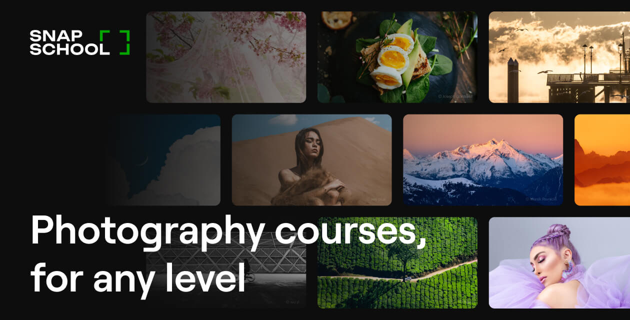 Snap School — Photography courses, for any level.